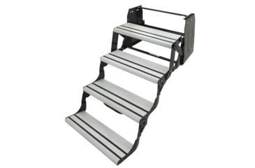 Lippert 432698 Alumi Tread Manual Steps Quad Step | Free Shipping over $49!