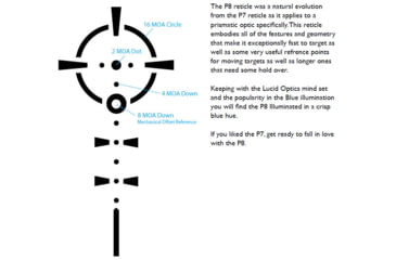 Lucid Optics P8 4x30mm Prismatic Sight | Free Shipping over $49!