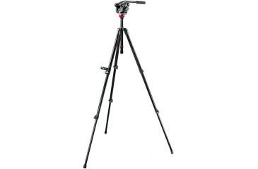 Manfrotto Bogen 501HDV Pro Video Head and 755XB Tripod and MBAG80P ...