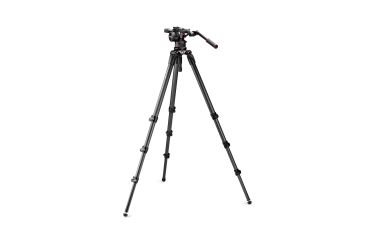 Manfrotto Nitrotech N12 Video Head w/ CF Tall Single Legs Tripod | Free ...