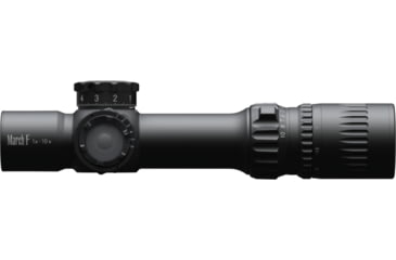 March Scopes Shorty Tactical Turret 1-10x24mm Rifle Scope, 30mm Tube ...