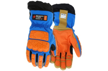 MCR Safety ForceFlex Insulated Mechanics Cut Resistant Work Gloves, D3O ...