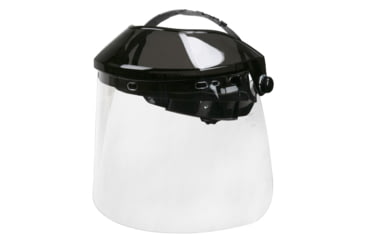 MCR Safety Headgear and Face Shield Combo Unit, Single Matrix Head Gear ...