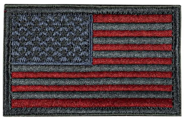 Merica Life Silver US Flag Forward Patch | Free Shipping over $49!
