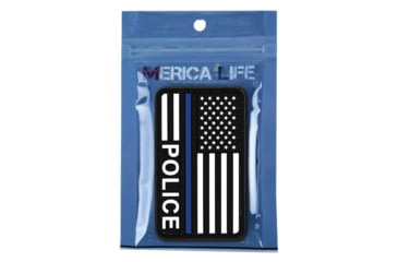 Merica Life US Flag Forward Thin Blue Line - Police Patch | 56% Off Free Shipping over $49!