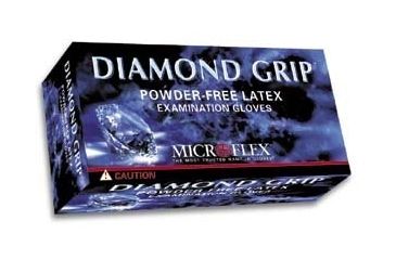 Microflex Diamond Grip Latex Gloves, Microflex MF-300-XL X-Large, Pack ...
