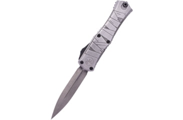 Microtech Hera II Mini D/E Signature Series Brushed Metal Standard 2 ...