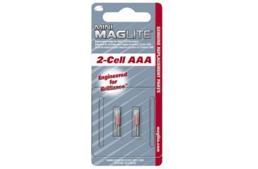 Mini MagLite AAA-Cell Flashlight Replacement Bulbs, 2 Lamps Per Pkg ...