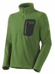 Mountain Hardwear Micro Grid Zip T - Cypress-Large | Free Shipping over ...