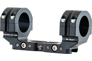 Mpa Scope Mount Ba 1-pc 35mm 1.250" 0 Moa Black | w/ Free Shipping