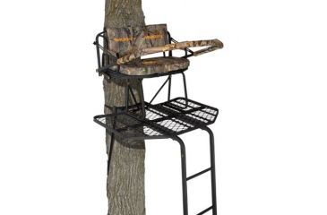 Muddy Prestige 2-Man Ladderstand, Ratchet Strap, Stabilizer Straps, 2 ...
