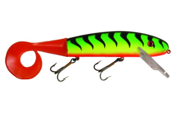 Musky Mania Squirrely Jake Fishing Plug w/ Live Action Tail 9in, 1 1/8 ...