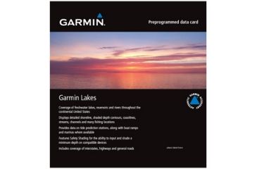 Garmin Lakes Mapping Vision GPS Navigation Maps | Free Shipping over $49!