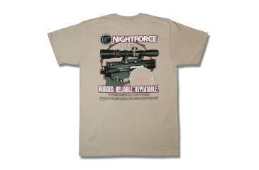 Nightforce T-Shirt, Excel | 4 Star Rating Free Shipping over $49!