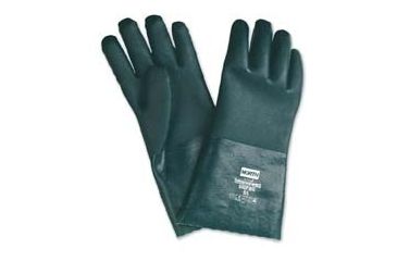 North Safety Products/Haus Gloves Grn Pvc 14IN Xl PK12PR 850FWG/10XL ...