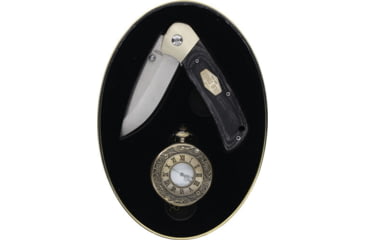 Old Timer 3in Folding Knife & Pocket Watch Combo | Free Shipping over $49!