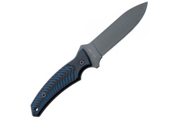 Ontario Knife Morta 9in Fixed Blade Knife, Black G-10 Handle, Black ...