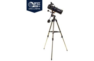 OpticsPlanet Exclusive Celestron AstroMaster 114EQ Telescope w/ Celestron Motor Drive 93514 | 4. ...