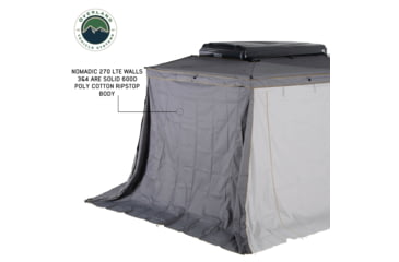 Overland Vehicle Systems Nomadic 270 LT Awning Wall 3/ 4 Passenger Side ...