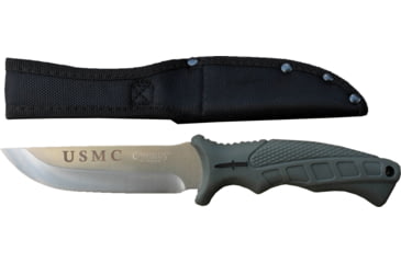 Paladin Camillus Fixed Blade Knife, 4.5 in Blade, Titanium Bonded ...