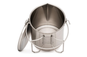 Pathfinder 64oz Bush Pot and Lid Set, Stainless Steel | Free Shipping ...