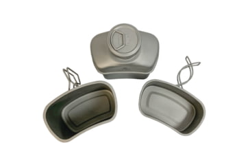 Pathfinder Titanium Canteen Cooking Kit | $4.96 Off 4.5 Star Rating w ...