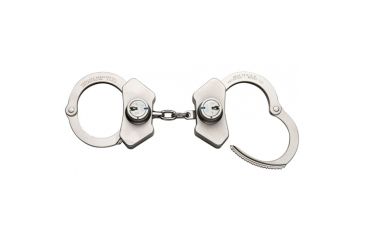 Peerless Handcuff High Security - Chain Link Handcuff - Nickel Finish ...