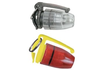 Pelican 2130 Mini Flasher LED Submersible Clip On Flashlight for diving ...