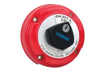 Perko Medium Duty Main Battery Disconnect Switch w/Alternator Field ...