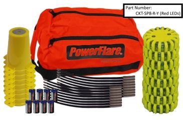 Powerflare 8-Position Cone Adapter Kit with 8-Pack Soft Pack of ...