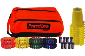 Powerflare 8-Position Cone Adapter Kit with 8-Pack Soft Pack of ...