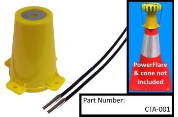 Powerflare Traffic Cone Top Adapter for PowerFlare Lights | Up to 10% ...