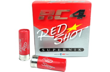 RC Cartridge RC4 Red Shot Super Nik 12 Gauge 1oz 2 3/4'' 1250 Shotgun ...