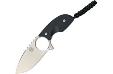 Real Steel Mini 127 Neck Knife Black Fixed Blade Knife | Free Shipping ...