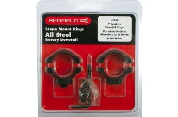 Redfield Mounts 1 inch Rotary Dovetail Steel Rings | 5 Star Rating Free ...