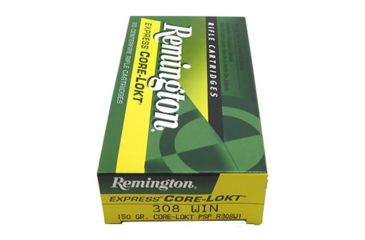 Remington Core-Lokt .308 Winchester 150 Grain Core-Lokt Pointed Soft ...