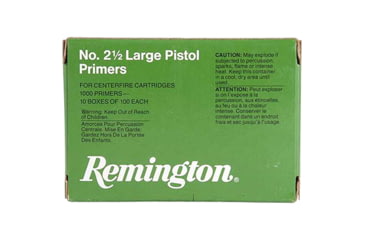 Remington Ammunition Centerfire Primers Pistol Multi Caliber Handgun ...