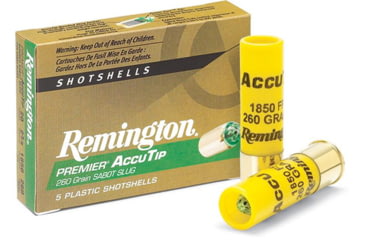 Remington Premier AccuTip Sabot 20 Gauge 260 Grain 3'' Slug Shotgun ...