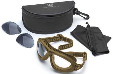 Revision Eyewear Bullet Ant Ballistic Goggles - Essential kit with ...