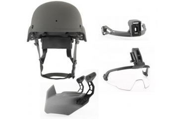 Revision Viper P2 Full Cut Helmet, System v2, 1NVG, MSS