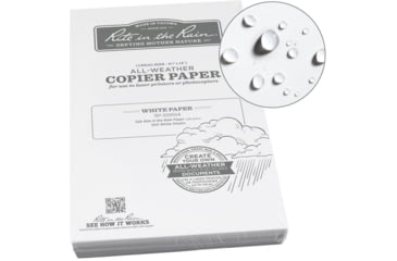 Rite in the Rain Copier Paper, 32# Ledger, 8.5x14, 500 Sheets | w/ Free S&H