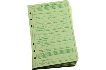 Rite in the Rain Loose Leaf Paper - CAS Briefing Forms, 9 Line | Free ...