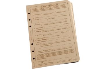 Rite in the Rain Loose Leaf Paper - CAS Briefing Forms, 9 Line | Free ...