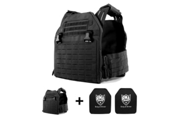 RMA Armament Level III+ Tailwind Body Armor Kit - Extra Large - Black ...