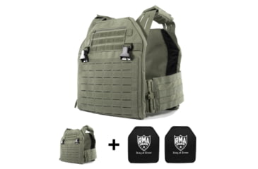 RMA Armament Level III+ Tailwind Body Armor Kit - Large - OD Green ...