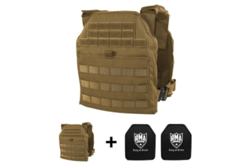 RMA Armament SRT Lightweight Body Armor Rift Kit - Coyote 95FEC3A3