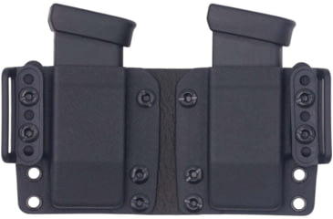 Rounded 380 Single Stack OWB KYDEX Double Magazine Holster | Free ...