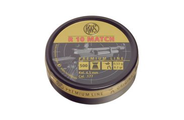 RWS 2315014 R10 Match Pellets .177 Wadcutter Pellet Lead 500 | Free ...