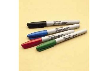 Sanford Sharpie Permanent Marker, Sanford 30001 Fine Tip, Pack of 12 ...