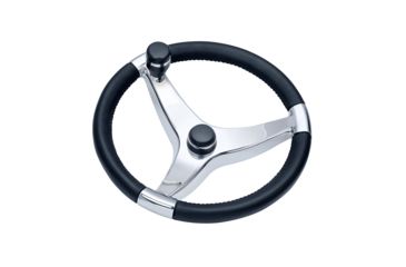 Schmitt & Ongaro Marine Evo Pro 316 Cast Stainless Steel Steering Wheel ...
